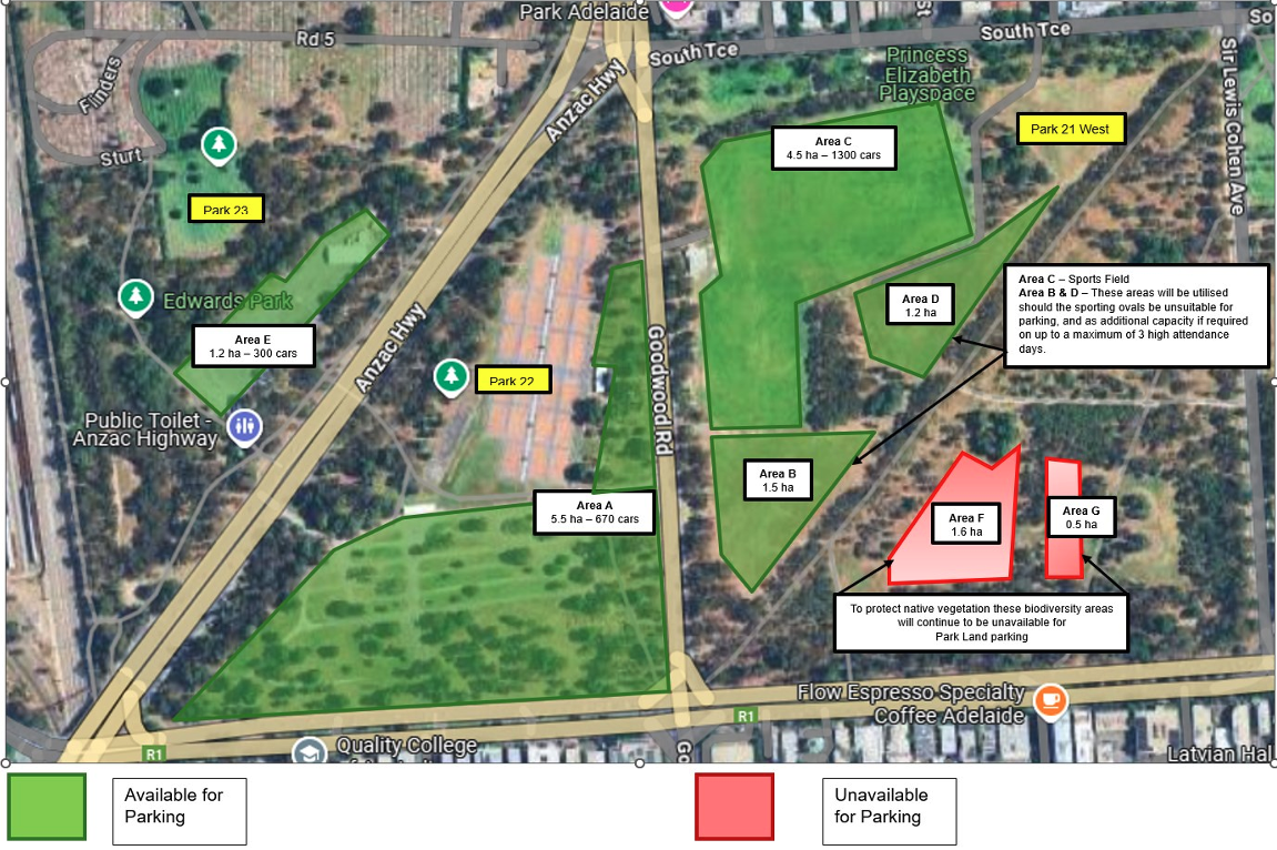 Royal Show parking 'easy target' for park lands protection - News ...